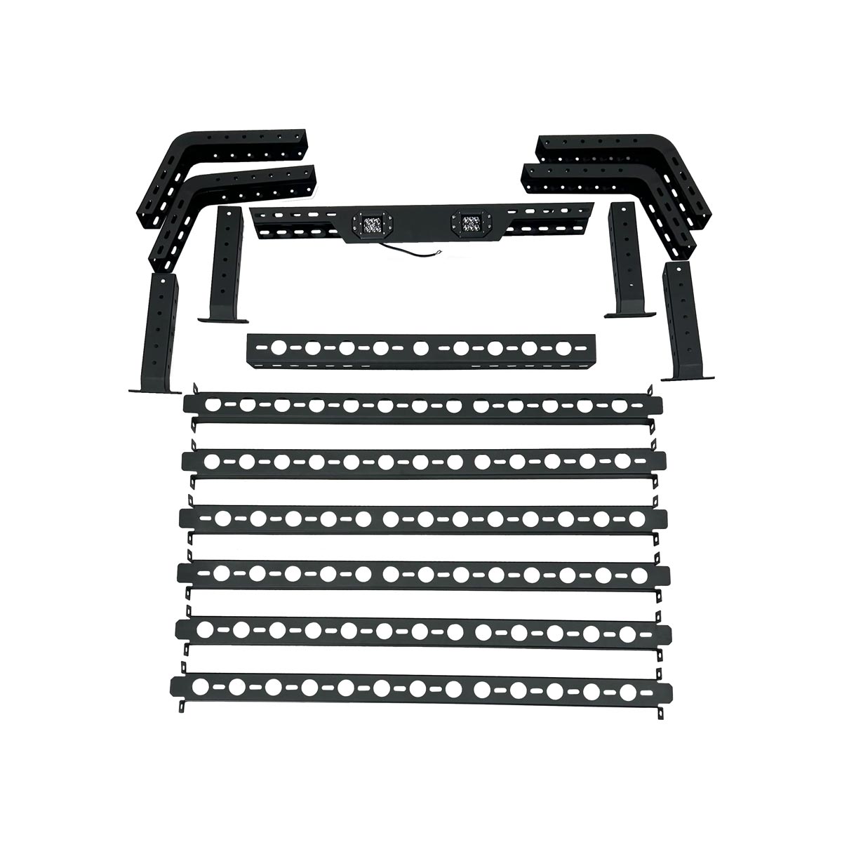 Ford F250 Bed Rack System 2017-2024 6.8' Bed – LOADED